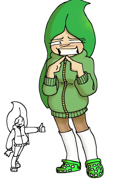 Leafy humanization redesign - ibisPaint