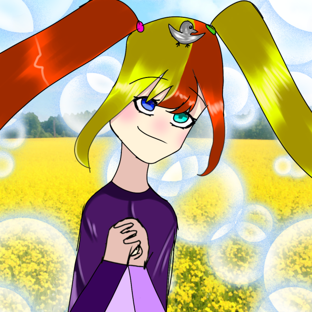 flower birds - ibisPaint