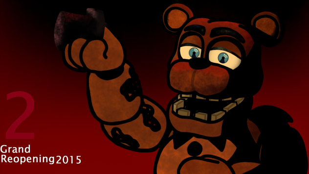 fnaf 2 witherd freddy teaser - ibisPaint