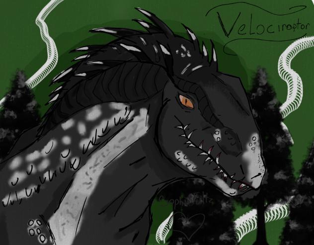 dinosaur oc - ibisPaint