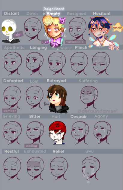 Emotions collab - ibisPaint