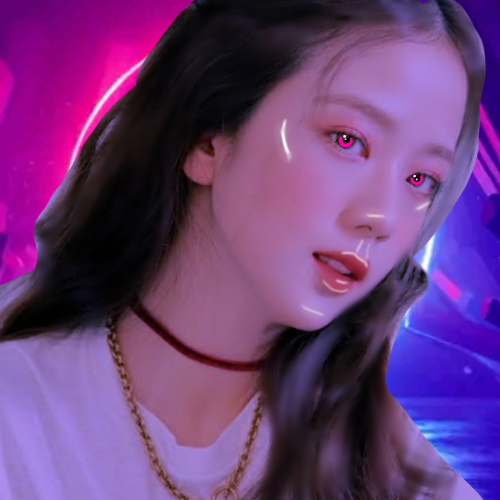 Jisoo neon edit - ibisPaint