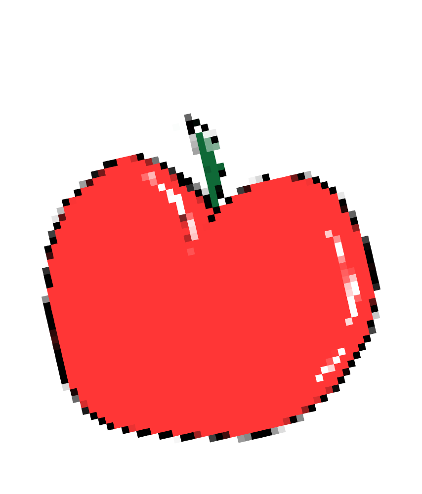 the pixelated apple 2! - ibisPaint