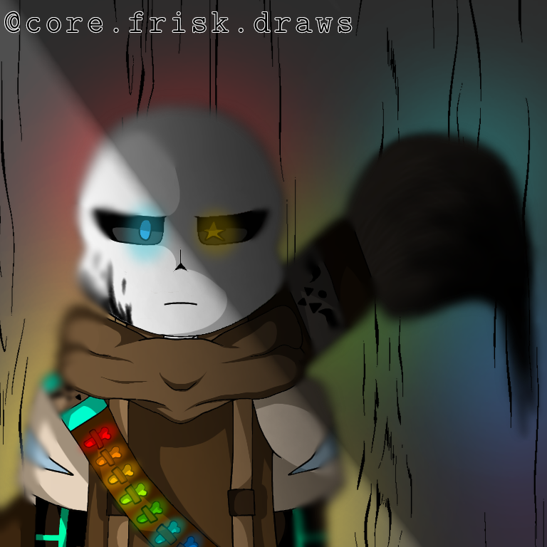 ink sans fanart - ibisPaint