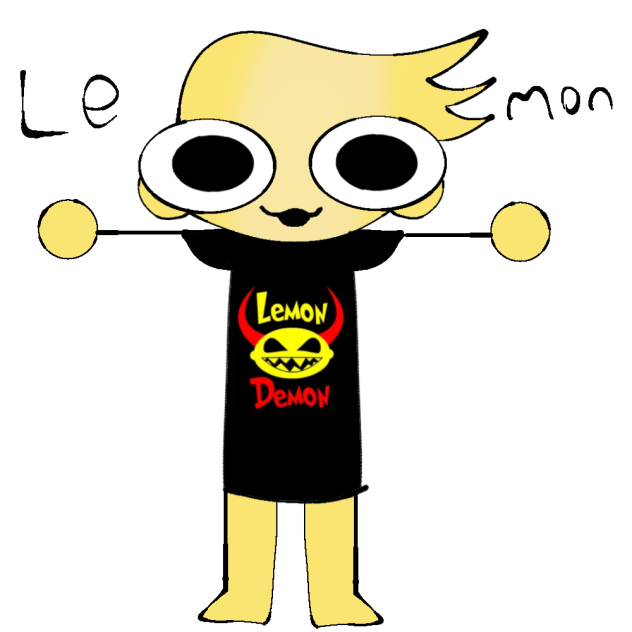 Lemon Demon and Lemon Boi - ibisPaint