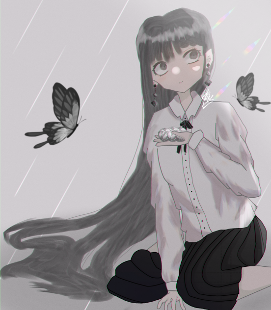 black-and-white - ibisPaint