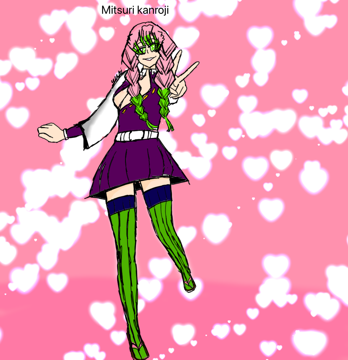 Mitsuri kanroji - ibisPaint