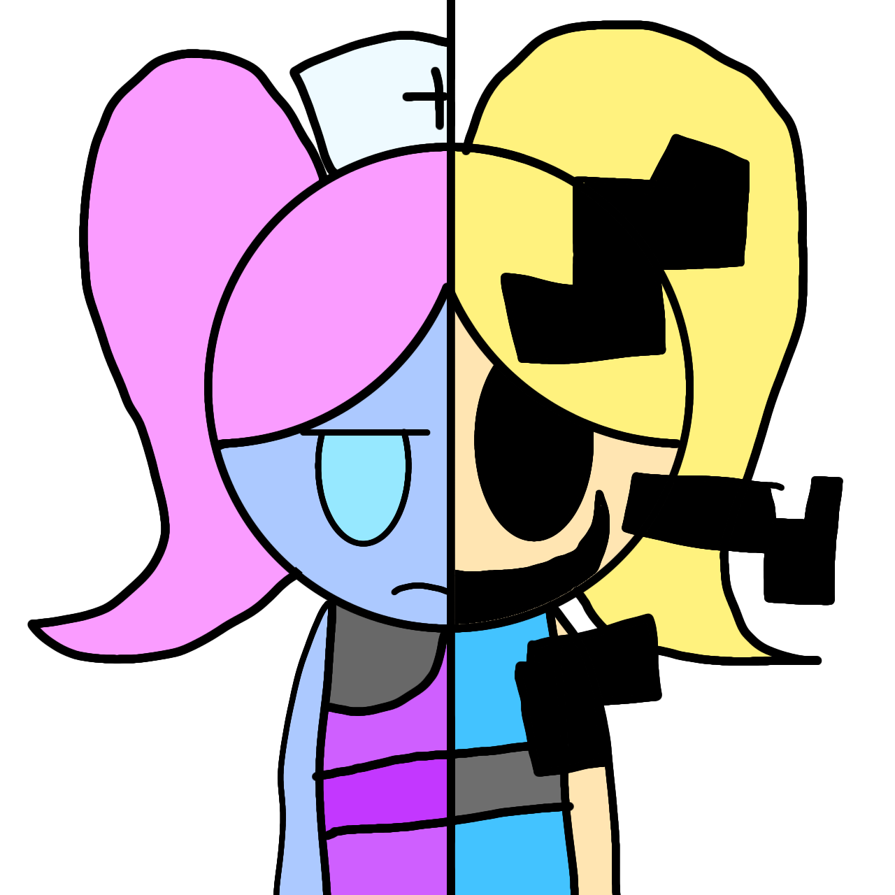 bubgenne and Corrupt bubbles - ibisPaint