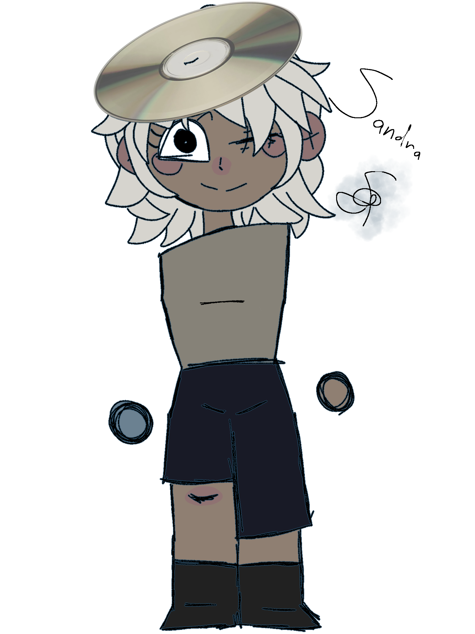 ohyeah just Sandra the disc - ibisPaint