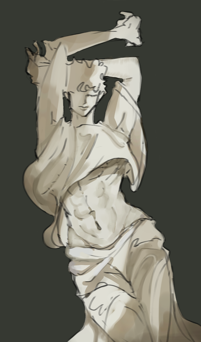 Statue idk - ibisPaint