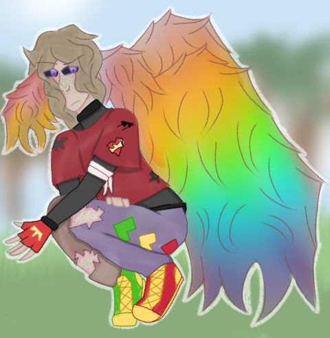 Grian pesky bird drawing - ibisPaint