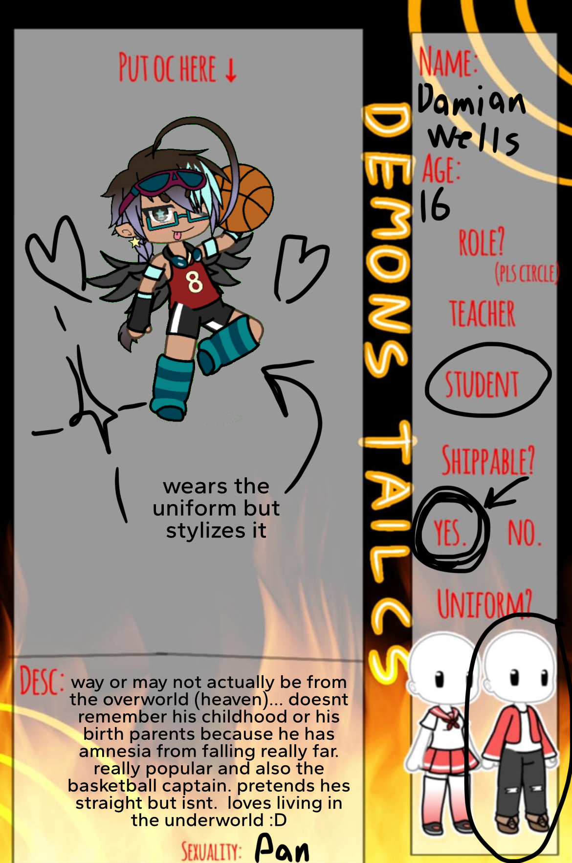 demons tail cs!! - ibisPaint