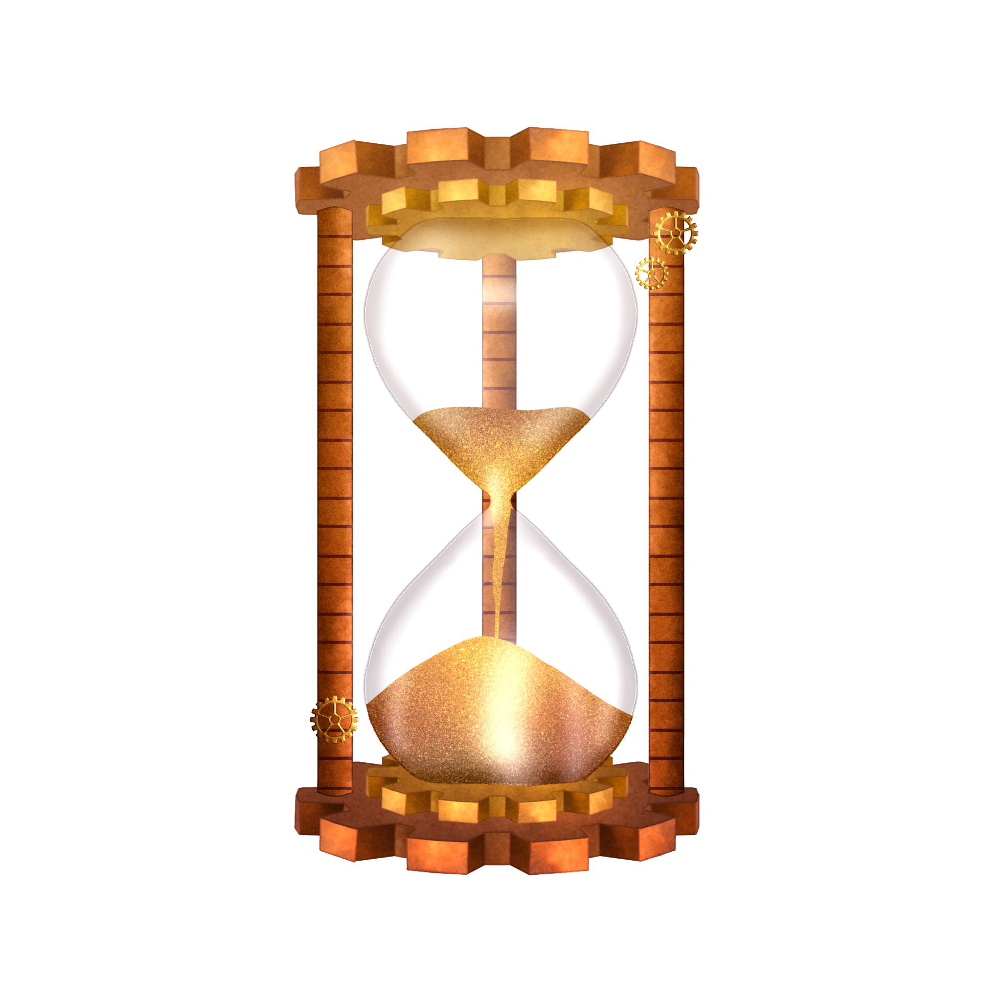 Steampunk hourglass - ibisPaint