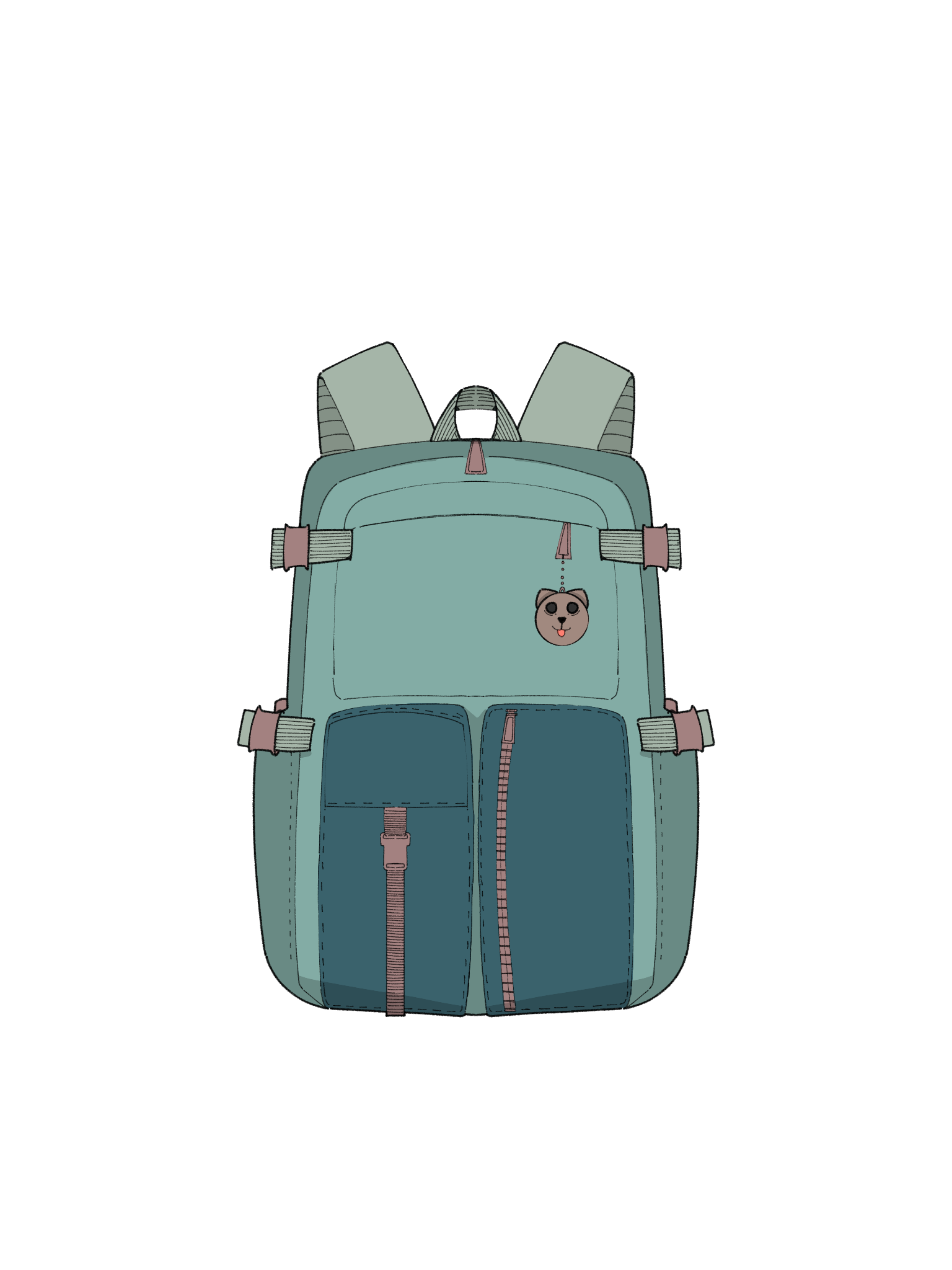 School Bag - ibisPaint
