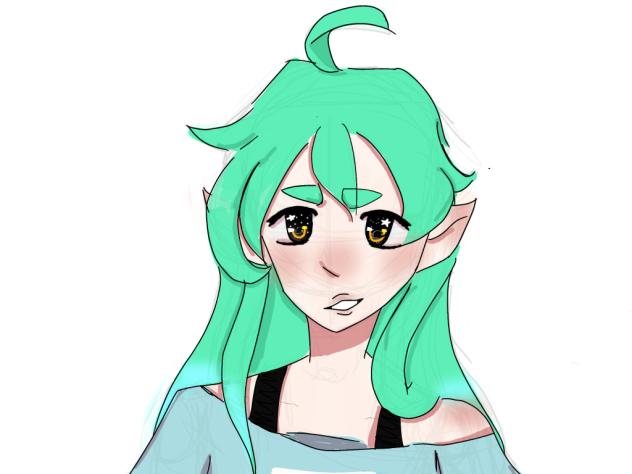 DOWN TO EARTH REFERENCE crappy zaida art - ibisPaint