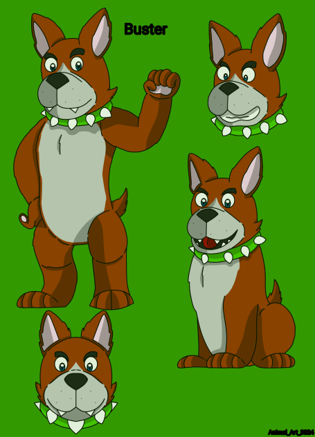 Buster's reference sheet - ibisPaint