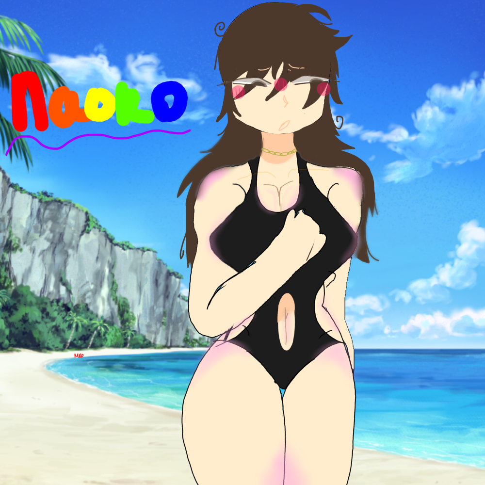 BEACH DAYY WITH KO! - ibisPaint