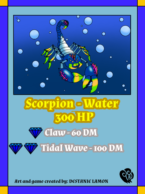 CC&M SCORPION-WATER - ibisPaint