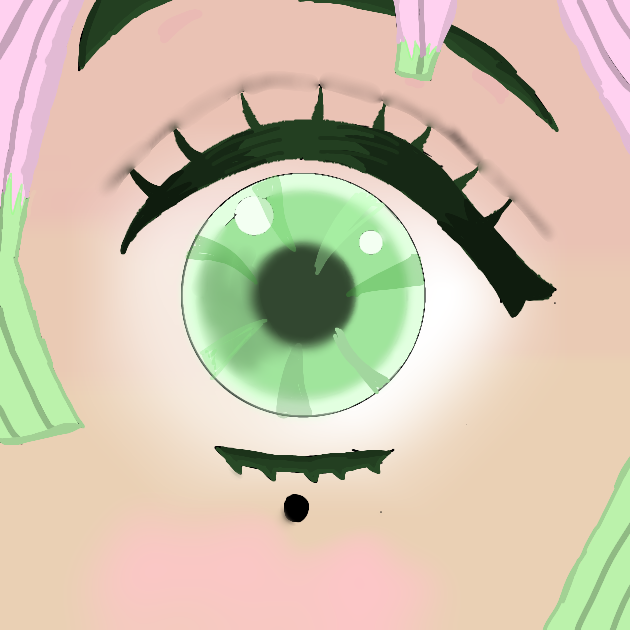 Mitsuri Kanroji's eye - ibisPaint