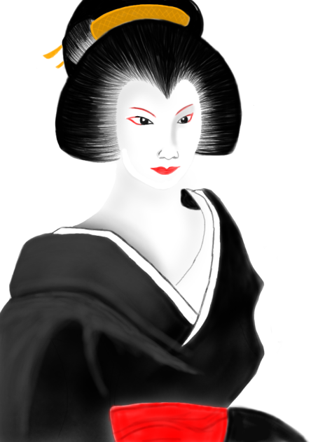 geisha - ibisPaint