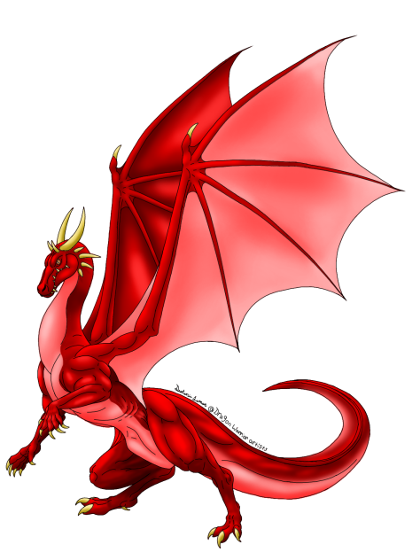 Detailed Dragon - ibisPaint