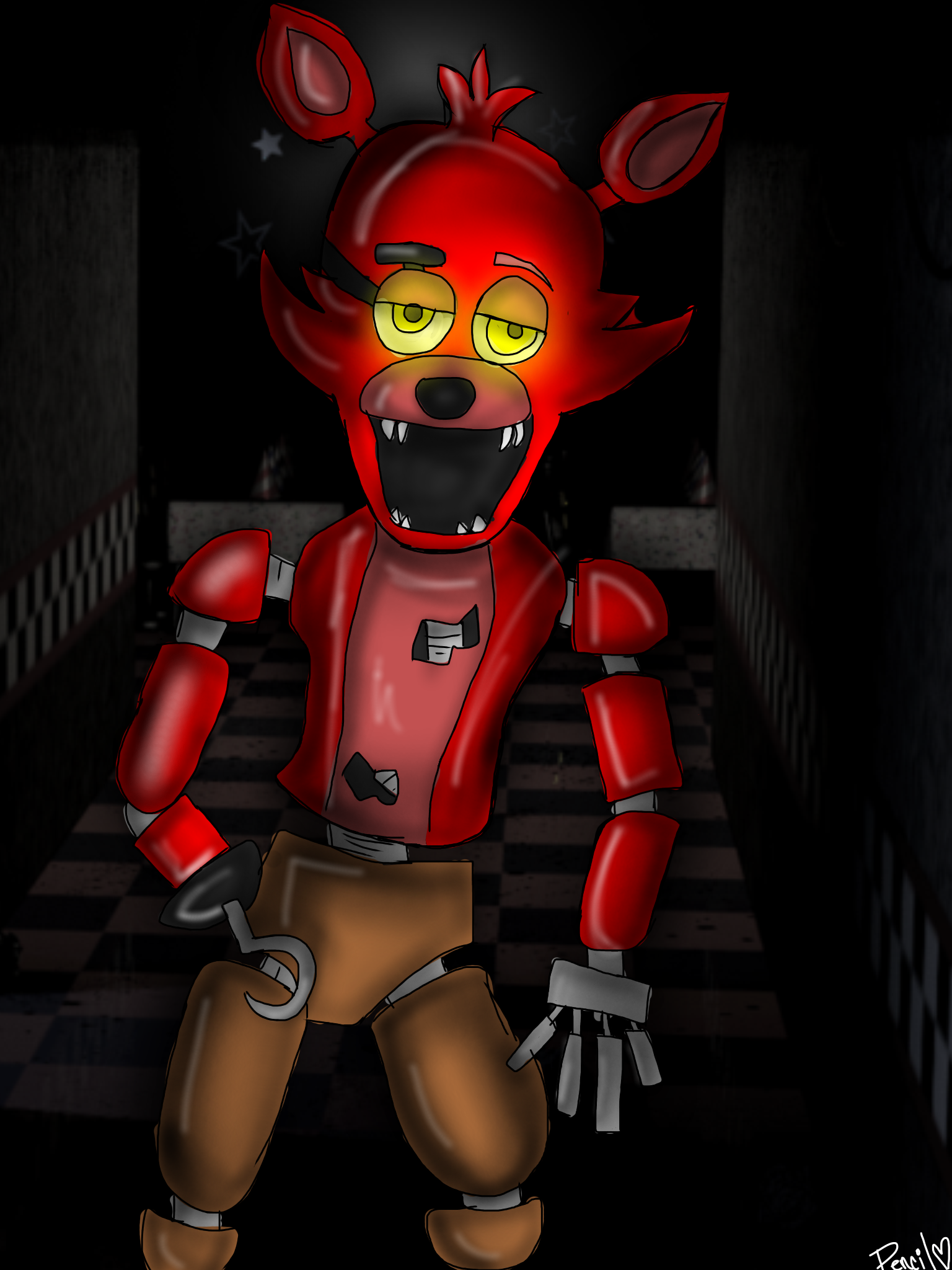 Foxy Speed drawing - ibisPaint