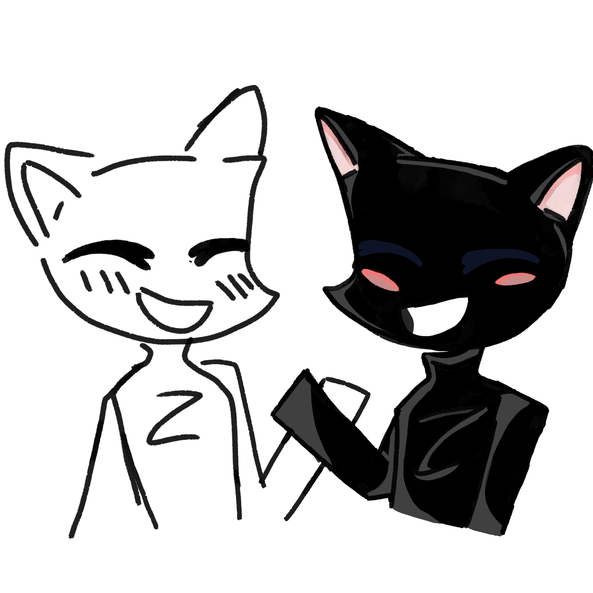 toro y kuro - ibisPaint