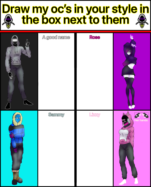 Draw my oc’s in your style - ibisPaint