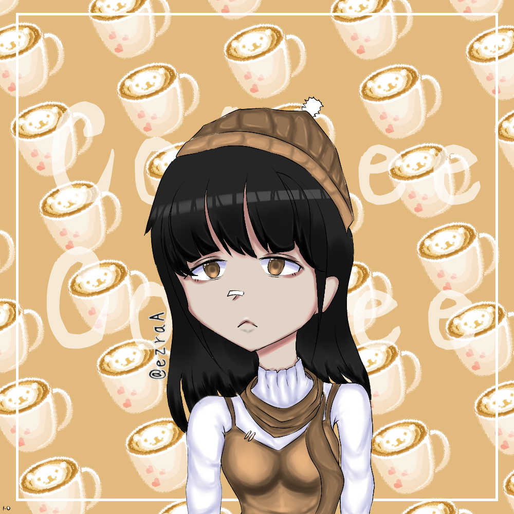coffee girl - ibisPaint
