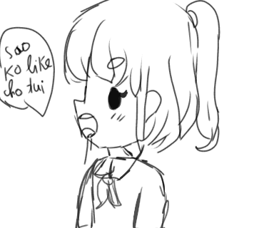 sao ko like cho tui - ibisPaint