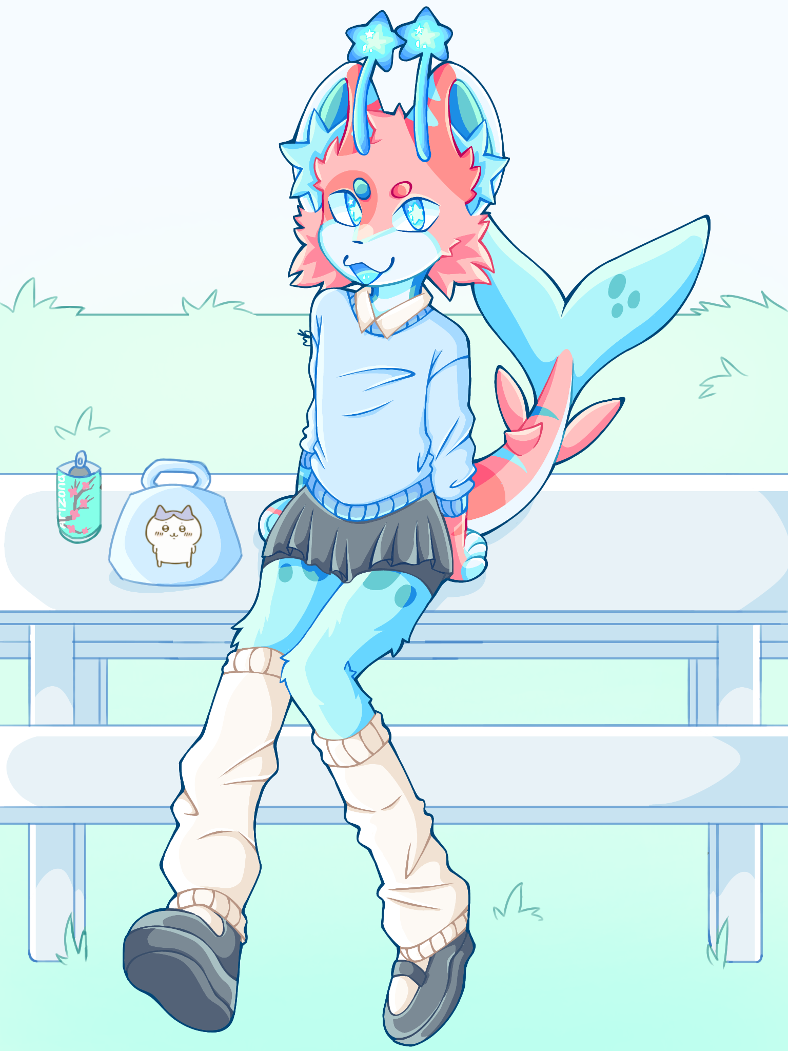 wanna have lunch together 🧃 - ibisPaint