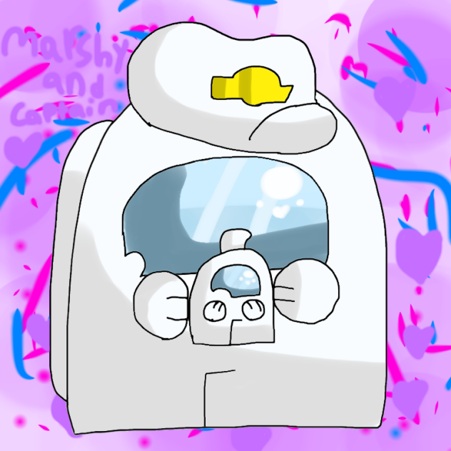 Speedpaint for captain marshmallow - ibisPaint