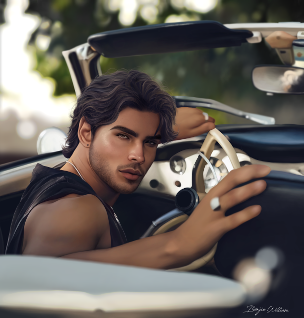 Handsome guy - ibisPaint