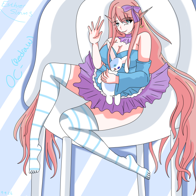 My OC - Rose [REMAKE] - ibisPaint