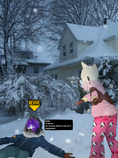 snow fight - ibisPaint