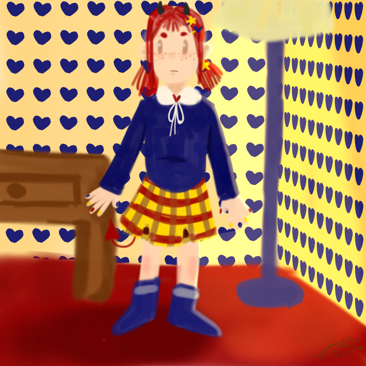 My oc as a child - ibisPaint