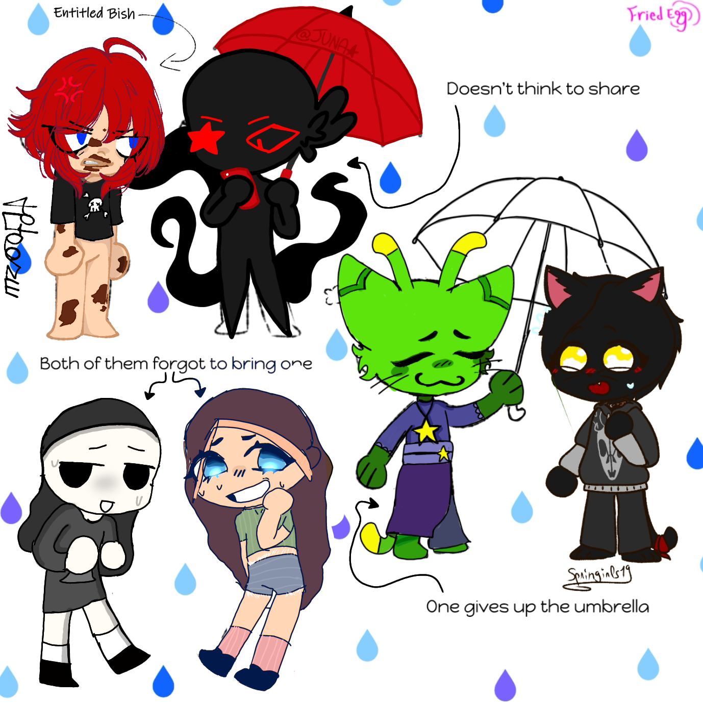 Collab con Umbrella - ibisPaint