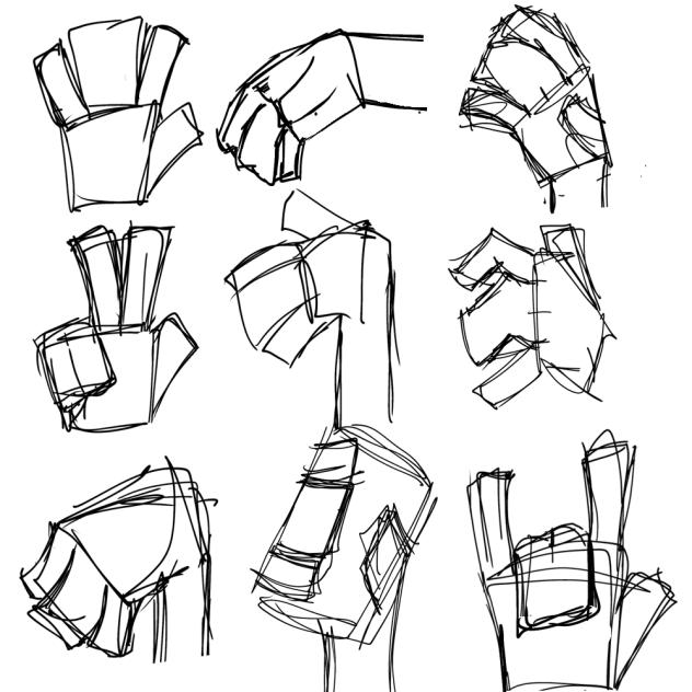 random hands - ibisPaint