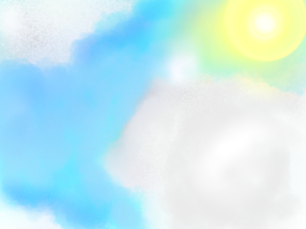 blue sky - ibisPaint
