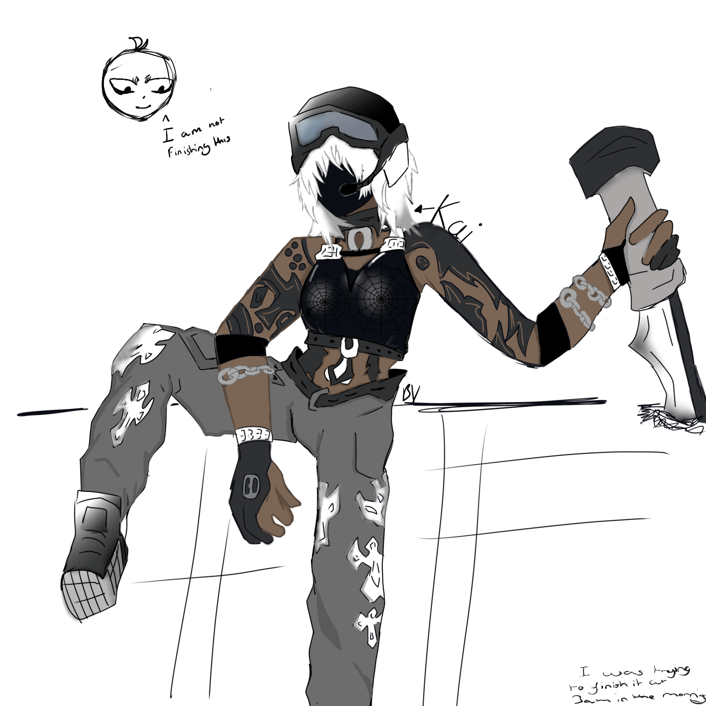 The evade player - ibisPaint