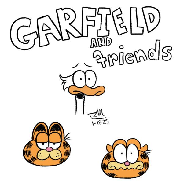 Garfield & Friends - ibisPaint