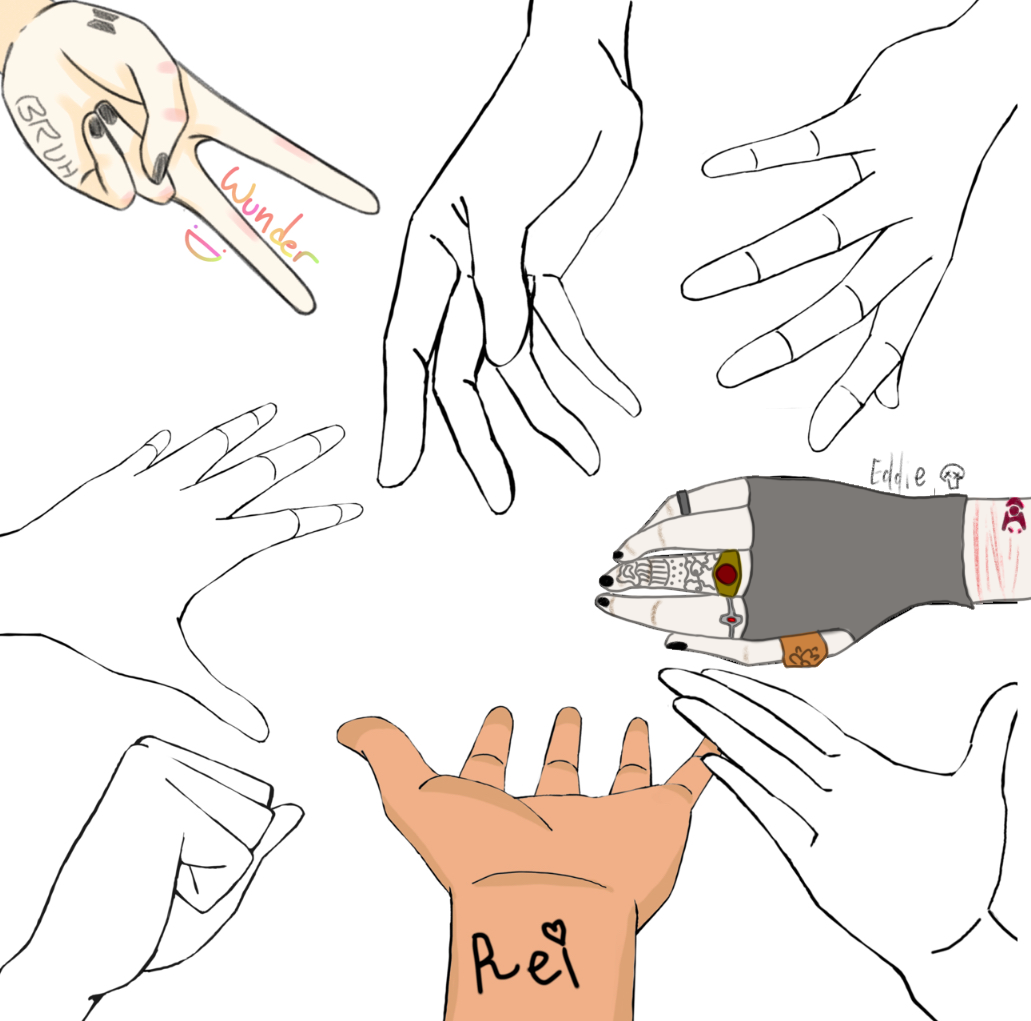 Hand collab lol - ibisPaint