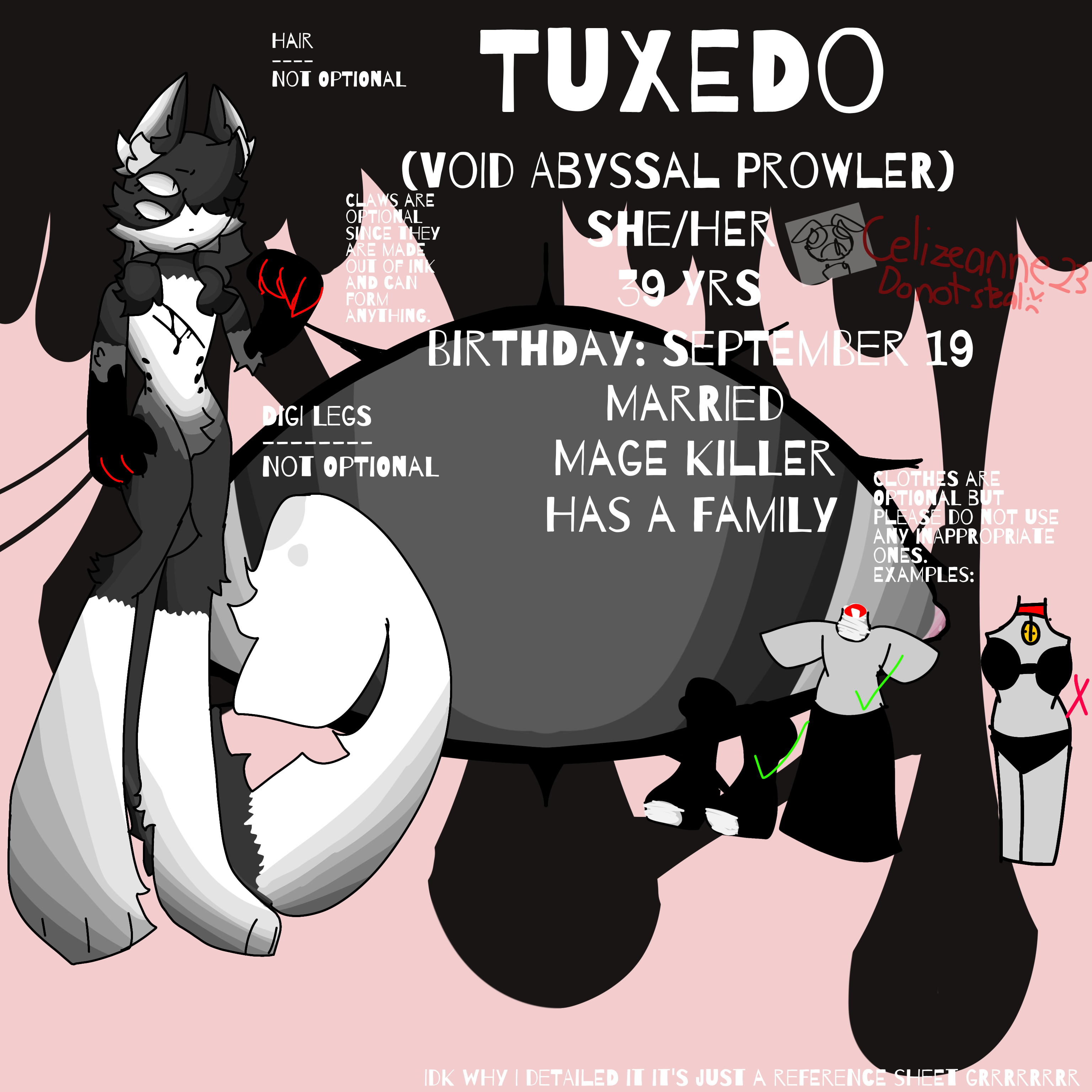 Tuxedo Reference Sheet - ibisPaint