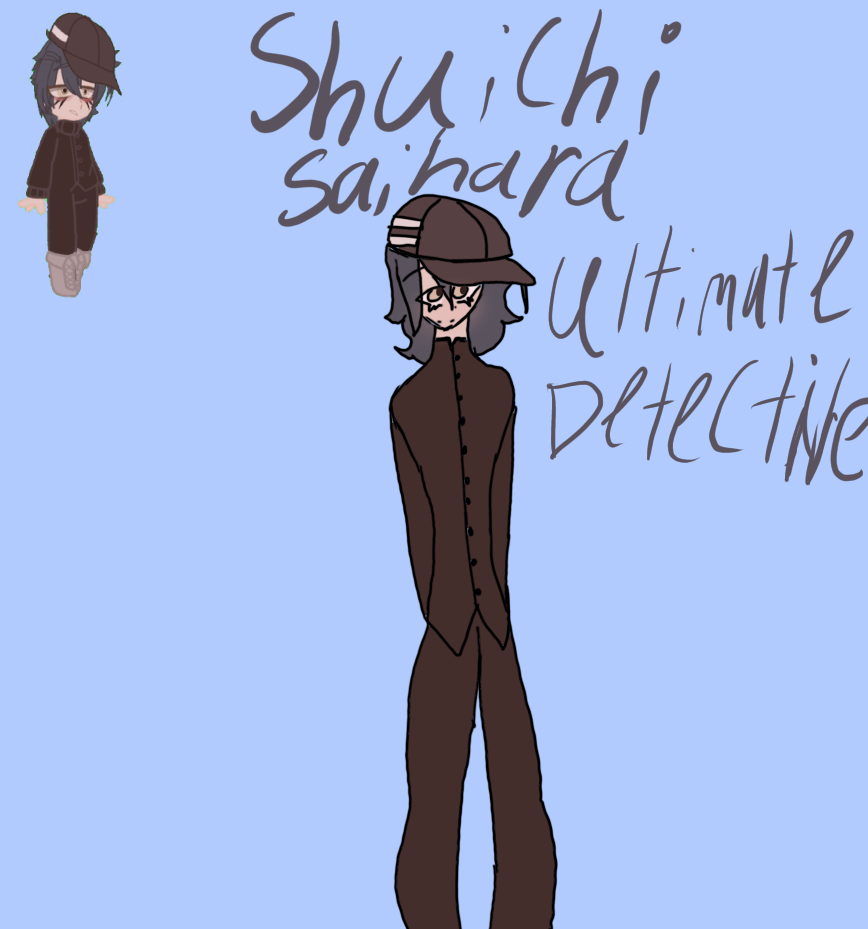 Shuichi saihara ultimate detective - ibisPaint