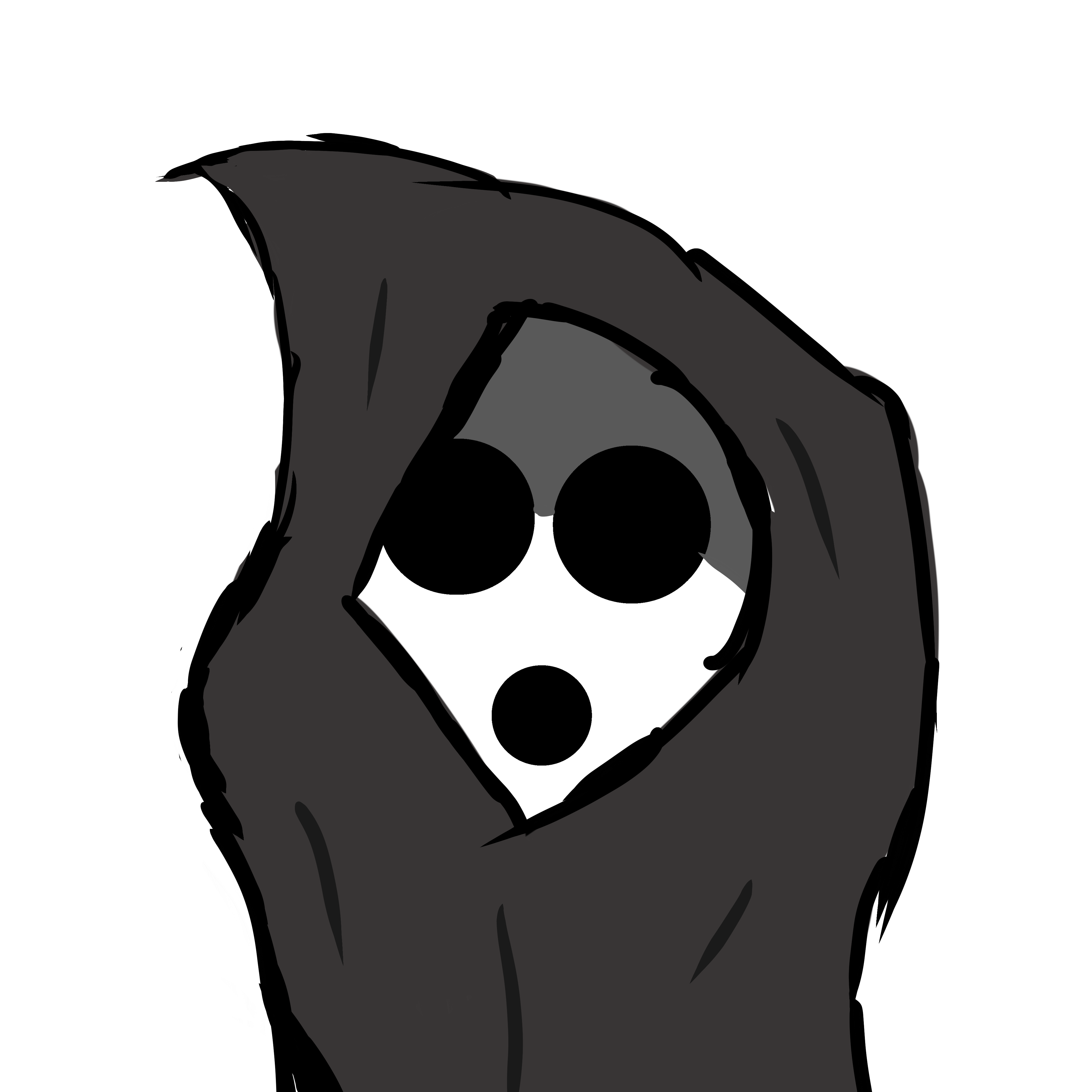 Grey shy guy - ibisPaint