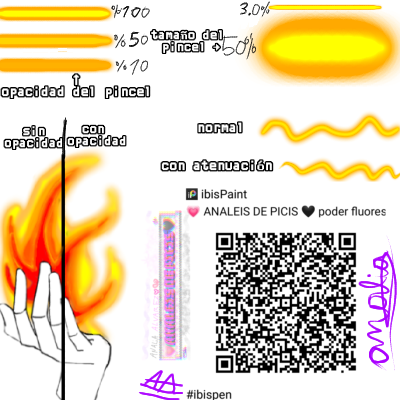 poder fluorescente 2.0 - ibisPaint