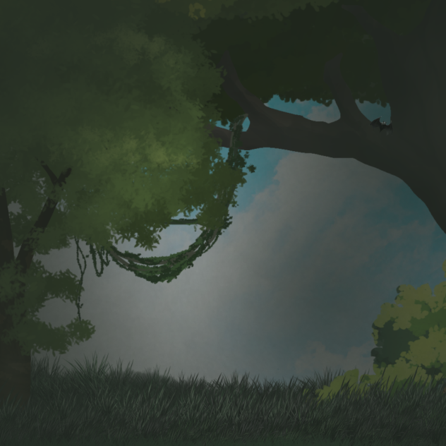 exit of a forest - ibisPaint
