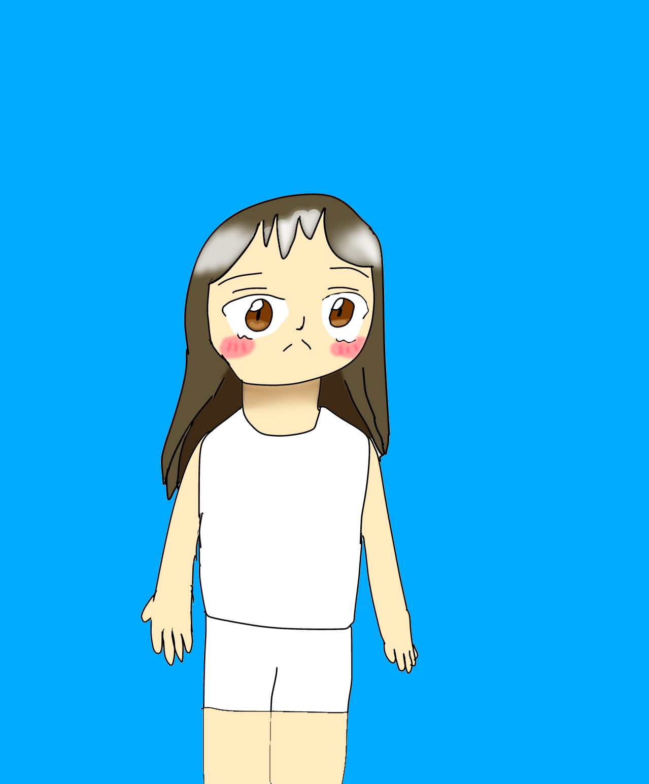 This girl doesn’t know what to wear - ibisPaint