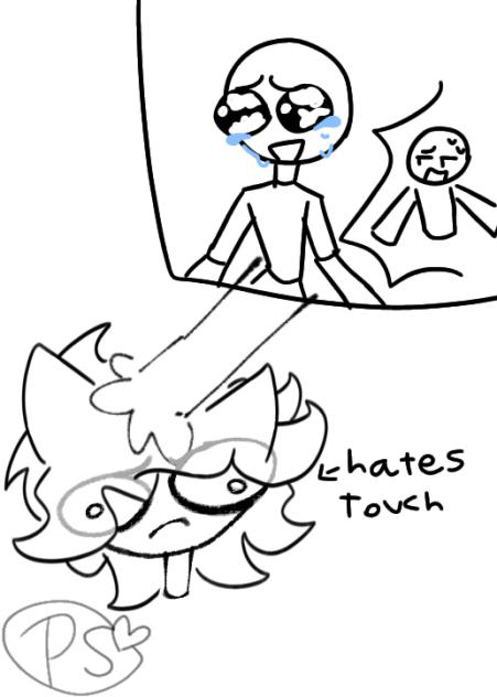 what happens when you pat child tord - ibisPaint