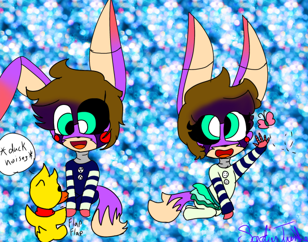 meet sylee and vennie’s kids,viny &sylie - ibisPaint